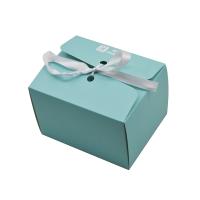 China Fashion Trend Recyclable Collapsible Gift Paper Box with Ribbon Packing for Christmas Birthday Wedding for sale