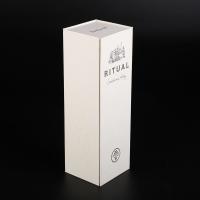 China Magnetic Folding Cardboard Single Red Wine Bottle Gift Box For Shipping White Color for sale