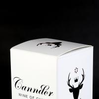 China 250g Wine Bottle Gift Box Collapsible Artpaper Single Champagne Whisky Alcohol Packaging Box for sale