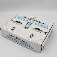 China 140g Matt Corrugated Mailer Boxes Two Sides Personalised Printed Shipping Silver Foil for sale