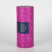 China One Piece Luxury Gift Boxes 70mm Cardboard Tube Matt Metallic Printing for sale