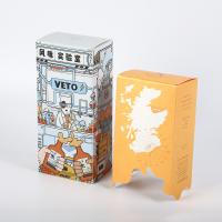 China Personalised Vodka Crash Lock Bottom Box Artpaper Embossing With Sleeve Neck Holder Lock for sale