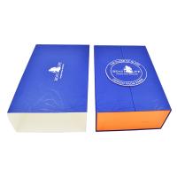 China Double Door Cardboard Goblets Gift Box With Customized Cutouts Lock And Paper Sleeve for sale