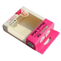 China Collapsible Clear Window Paper Box for sale