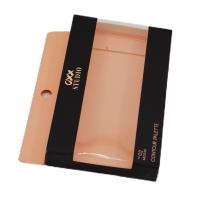 China Cardboard Clear Window Box Packaging Demboss Emboss Foldable Printed Artpaper Box for sale