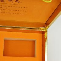 China MDF Luxury Wooden Jewellery Boxes 230g Customized Handle Health Care Package for sale