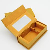 China Rigid luxury essential oil and eye serum skincare packaging box with mirrow and golf foil logo for sale