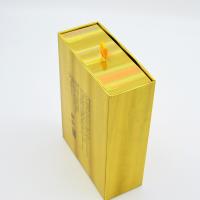 China Custom UV Sliding Drawer Gift Boxes ODM Luxury Rigid Packaging With Divider Drawing Tab for sale
