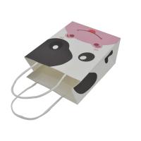 China Small Colored Custom Paper Shopping Bags White Interior Mixed Size Gift Bags Bulk For Business for sale