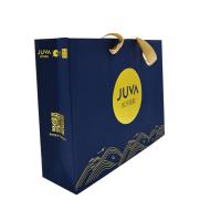 China Recyclable CDR Custom Printed Paper Shopping Bag CMYK PMS With Rope Handles for sale