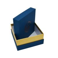China CMYK Personalised Large Square Gift Boxes Cardboard Wrapped Silk Cloth Healthcare Packaging for sale