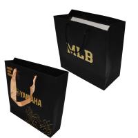 China Recyclable CDR Custom Printed Paper Shopping Bag CMYK PMS With Rope Handles for sale