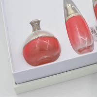 China 300g White Luxury Gift Boxes 30cm x 30cm  MDF Skincare Personal Care Packaging Box With Ribbon for sale