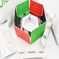 China Two Layers Luxury Rigid Hexagonal Cardboard Tea Chocolate Packing Box for sale