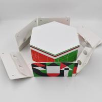 China Two Layers Luxury Rigid Hexagonal Cardboard Tea Chocolate Packing Box for sale