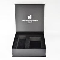 China Zinc Alloy Rigid Magnetic Gift Box Crepack Custom Flock Paper Packaging for sale