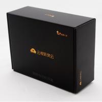 China Black Corrugated Mailer Boxes Card Paper Shipping For Router Small Electronic for sale