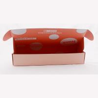 China Custom Pink Corrugated Mailer Boxes Matt lamination Gold Foil With Logo for sale