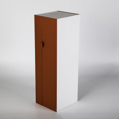 China EVA Inlay Rigid Magnetic Gift Box Greyboard Collapsible Flap Closure Wine Box for sale
