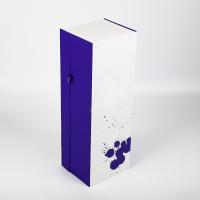 China EVA Inlay Rigid Magnetic Gift Box Greyboard Collapsible Flap Closure Wine Box for sale