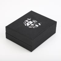 China Greyboard Rigid Paper Souvenir Gift Boxes Matte Black EVA Inlay 30mm for sale