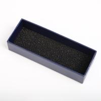 China Grey Board Small Rigid Gift Boxes With Lids Black Sponge FCS for sale
