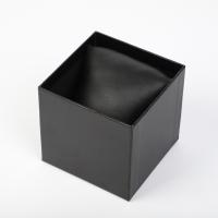 China Gold Foil ODM Leather Watch Box FSC Two Pieces Rigid Paper With Pillow Wrapped for sale