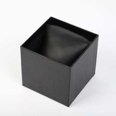 China Gold Foil ODM Leather Watch Box FSC Two Pieces Rigid Paper With Pillow Wrapped for sale