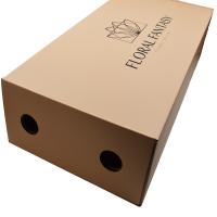 China Flowers Corrugated Mailer Boxes Recyclable Flower Delivery Boxes for sale