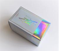 China Holographic Candle box with gold printing for sale