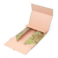 China Flat Pack Foldable Magnetic Box Rope Handle Collapsible Space Saving for sale