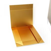 China Customized Printed Foldable Magnetic Box With Flap Lid for sale
