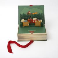 China Debossing Christmas Magnetic Closure Gift Box Cosmetic Packaging for sale