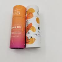 China Height 90mm Round Paper Tube Packaging Essential Oil Bottle Box for sale