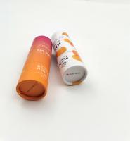 China Height 90mm Round Paper Tube Packaging Essential Oil Bottle Box for sale