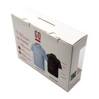 China PVC + Artpaper Clear Window Box Packaging For T - Shirt Socks for sale