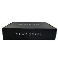 China Black Corrugated Mailer Boxes Matt Lamination For Clothes for sale