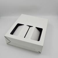China custom collapsible cellar door foldable corrugated two three bottles wine bottle carrier for sale