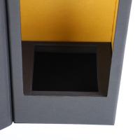 China Whisky FSC Rigid Magnetic Personalized Wine Gift Box Flap Pannel Closure Vodka Outer for sale