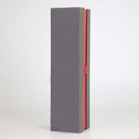 China Crepack Flip Top Cardboard Boxes For Wine Bottles Single Spirits Bottle Luxury Rigid for sale