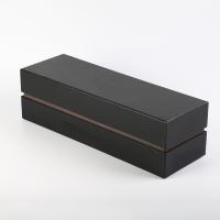 China Single luxury Wine brandy whisky champagne Bottle Gift Box High End Glass Packaging cushion box for sale