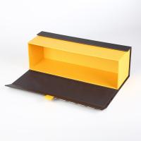 China Glass champagne bottle Cardboard Gift Box Wine Spirit luxury packaging box for sale