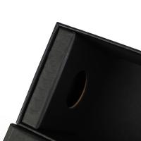 China Magnet Cardboard Red Wine Bottle Gift Box Whisky Gin Sngle Bottle Packaging Box for sale
