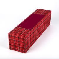 China Collapsible FSC Corrugated Wine Gift Box For Champagne Bottle Crash Lock CMYK for sale