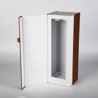 China single vodka bottle packaging box Gin Rigid Magnetic Gift Box Cardboard Paper Flip Top Rose Gold wine box for sale