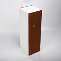 China single vodka bottle packaging box Gin Rigid Magnetic Gift Box Cardboard Paper Flip Top Rose Gold wine box for sale