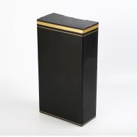 China Collapsible E Flute Corrugated Wine Packaging Box With Crash Lock Bottom And Bottle Neck Locker Function for sale