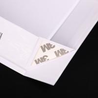 China Foldable Cardboard window magnetic wine gin bottle box with Tab for sale