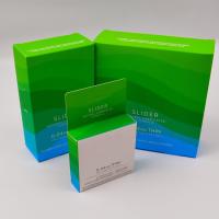 China Custom Color Printed Condom Health Care Box Luxury 1 Piece Hanger Box for sale