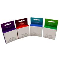 China Offset Printing Cosmetic Packaging Boxes Crepack Foldable One Piece Soft Touch Laminated Paper Condom Color Box for sale
